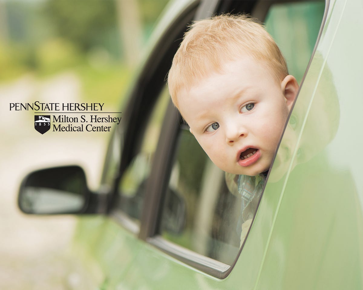 Children in Hot Cars. A cause for deadly concern | by Penn State Health ...