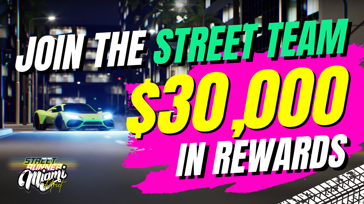 Street Runner launches its Ambassador Program (phase 1) with $30,000 ...