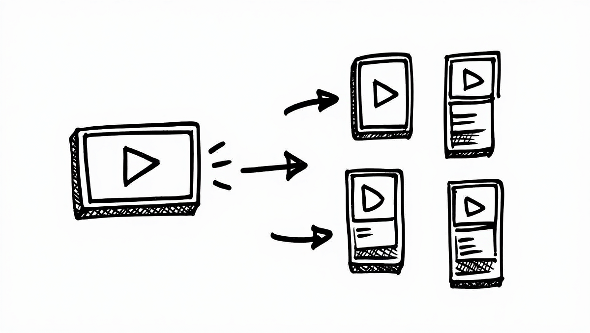 Make Money Repurposing Long Videos Into Shorts Using AI | by Ai studio ...