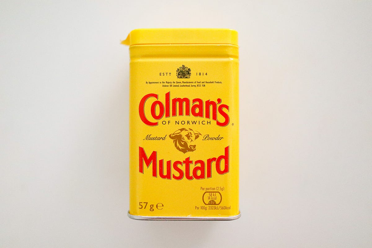 Colman’s Mustard Powder: Big Flavor in a Small Tin Can | by Dim Nikov ...