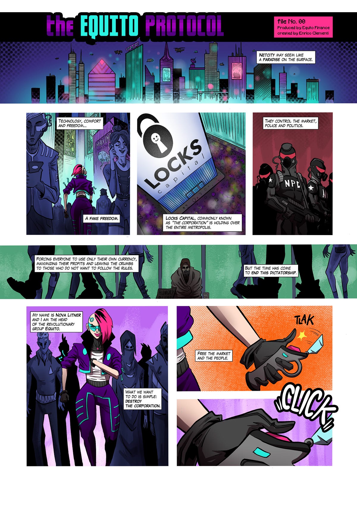 The Equito Protocol — file № 00 - The Equito Finance Protocol Comic ...