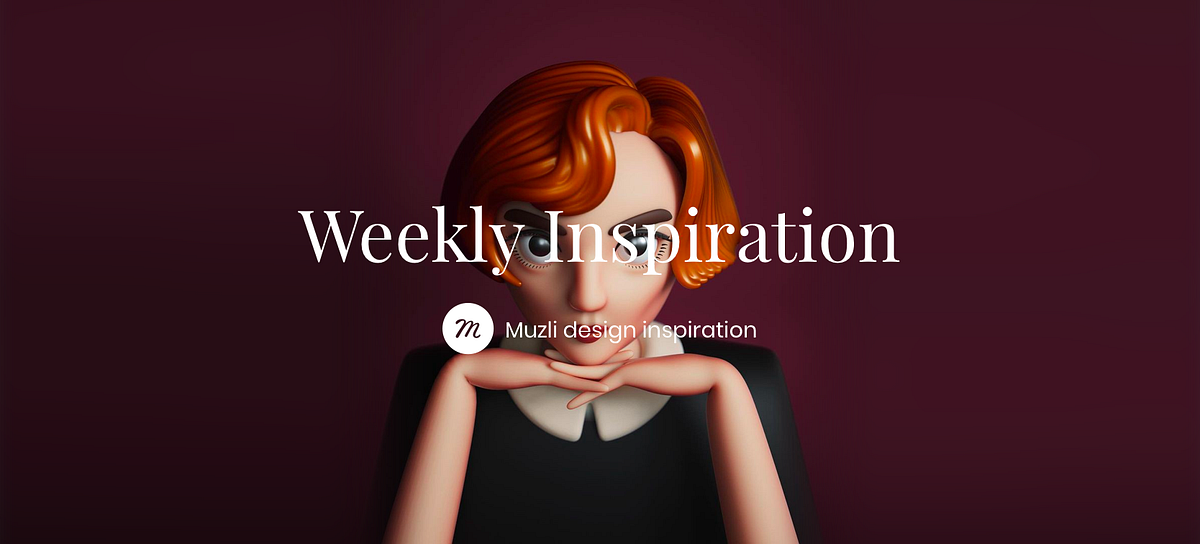 Weekly Design Inspiration #282 - Muzli - Design Inspiration
