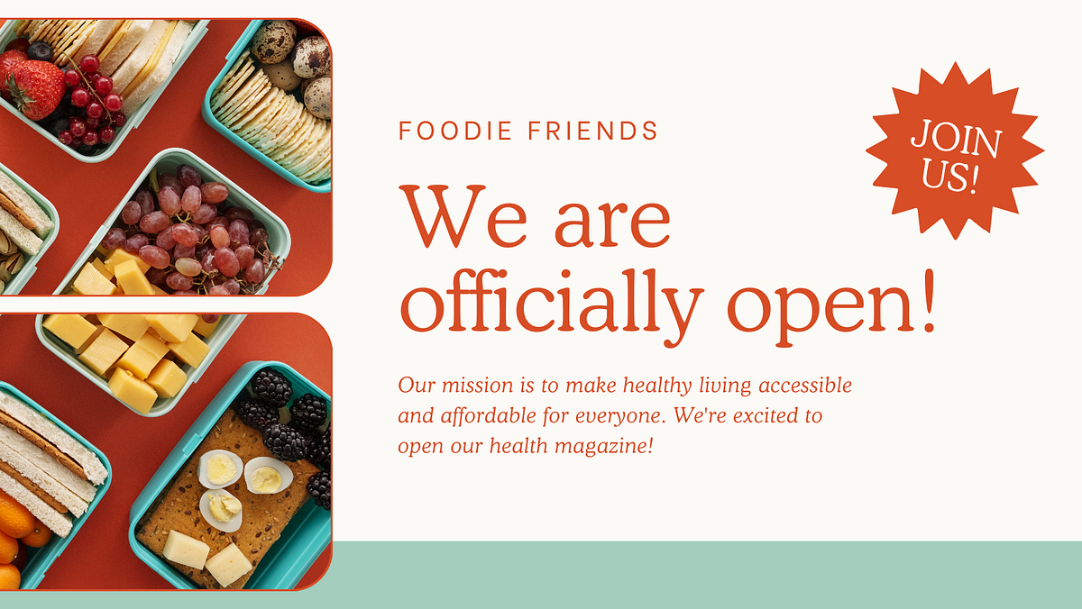 Introducing “Foodie Friends”: A New Publication for Food Lovers ...