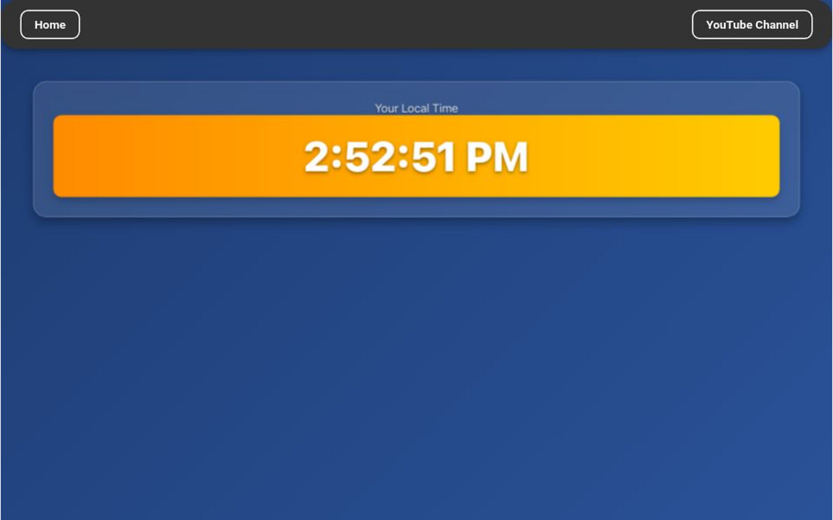 Build Your Own Sleek Digital Clock with Free Source Code | by Safdar ...