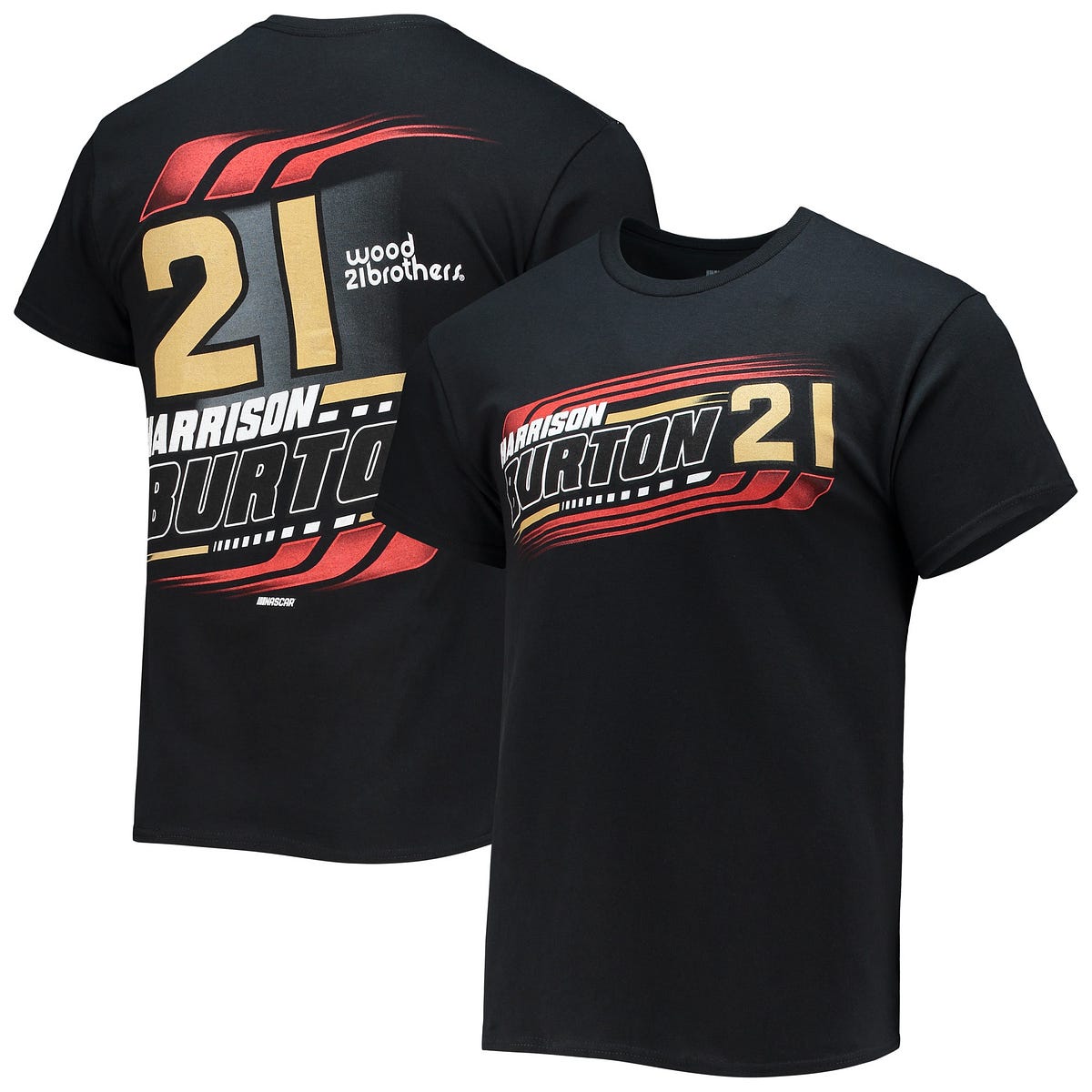 Nascar Harrison Burton Checkered Flag Black Hi Octane T Shirt | by ...