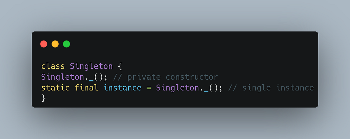 Flutter Singletons: What to do Instead and How to Avoid Them | by Kiran Patil | Jul, 2024 | Medium