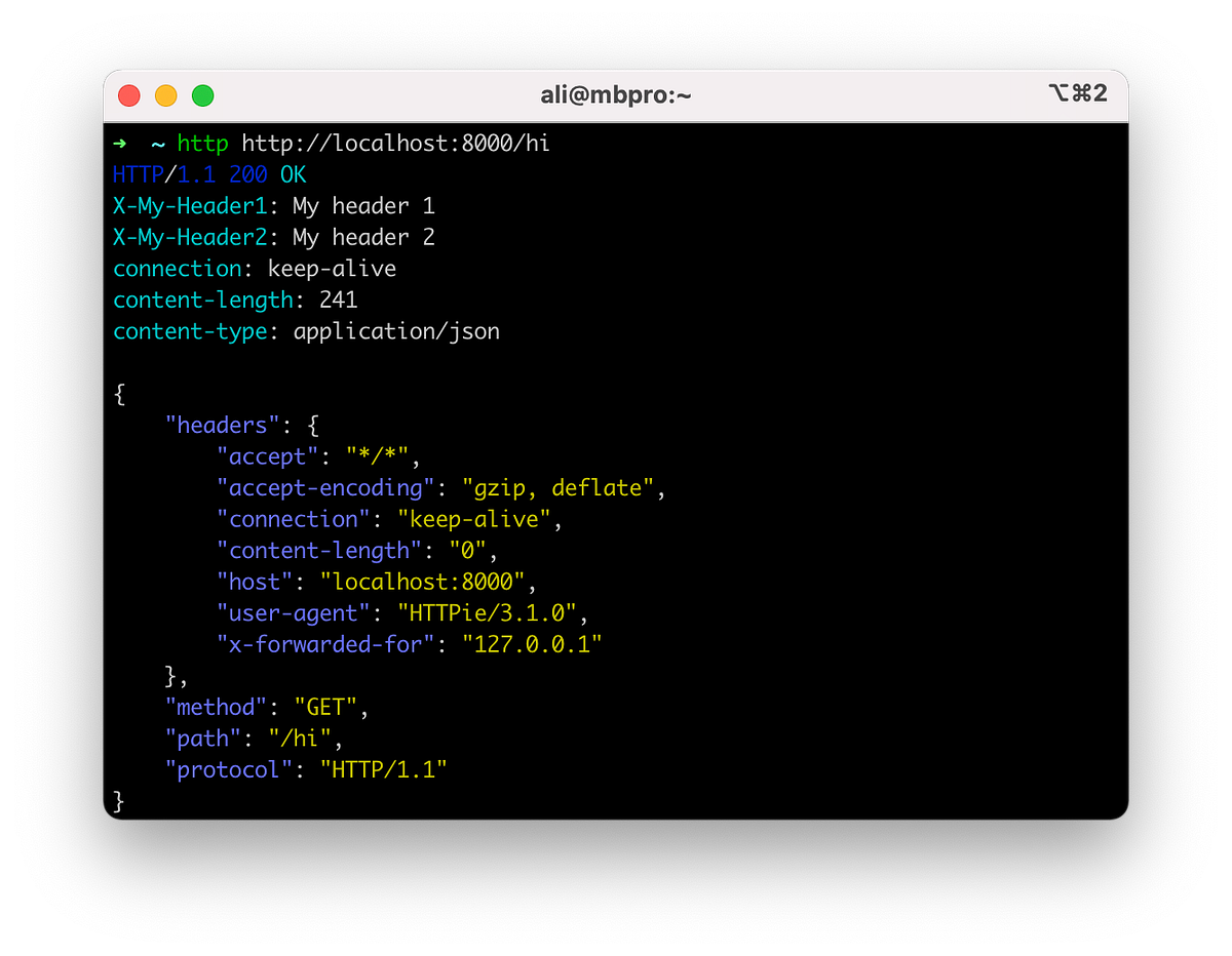 Managing HTTP Headers in Pipy. In this article we will look at how to… | by Ali Naqvi | Flomesh