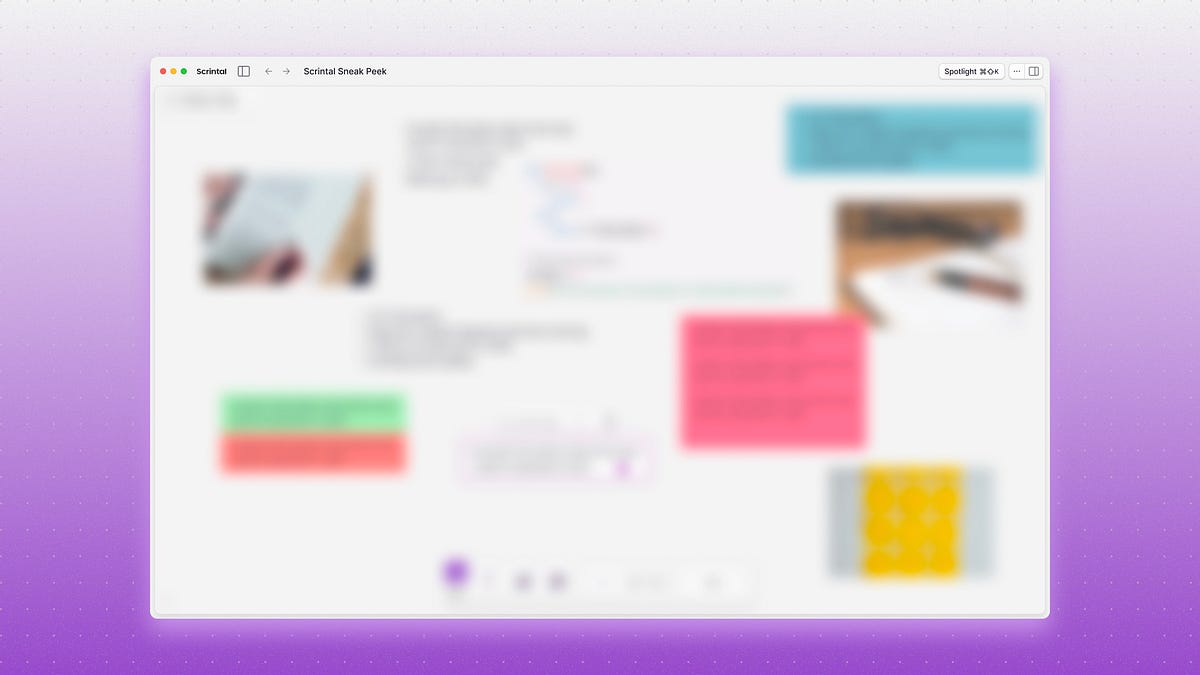 Scrintal’s Roadmap and FAQs. In early fall, we are releasing our new ...