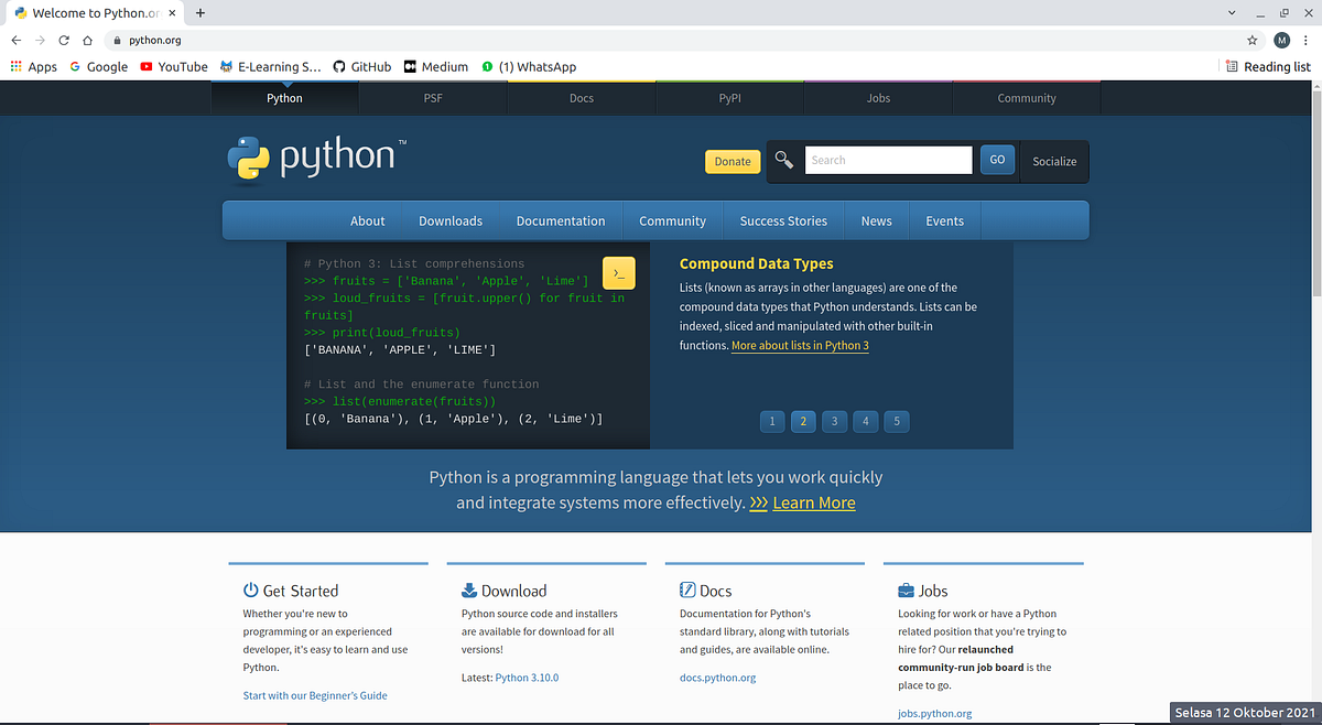 Cara Menginstall Python. Python adalah bahasa pemrograman… | by Monicha Puspita D | Medium