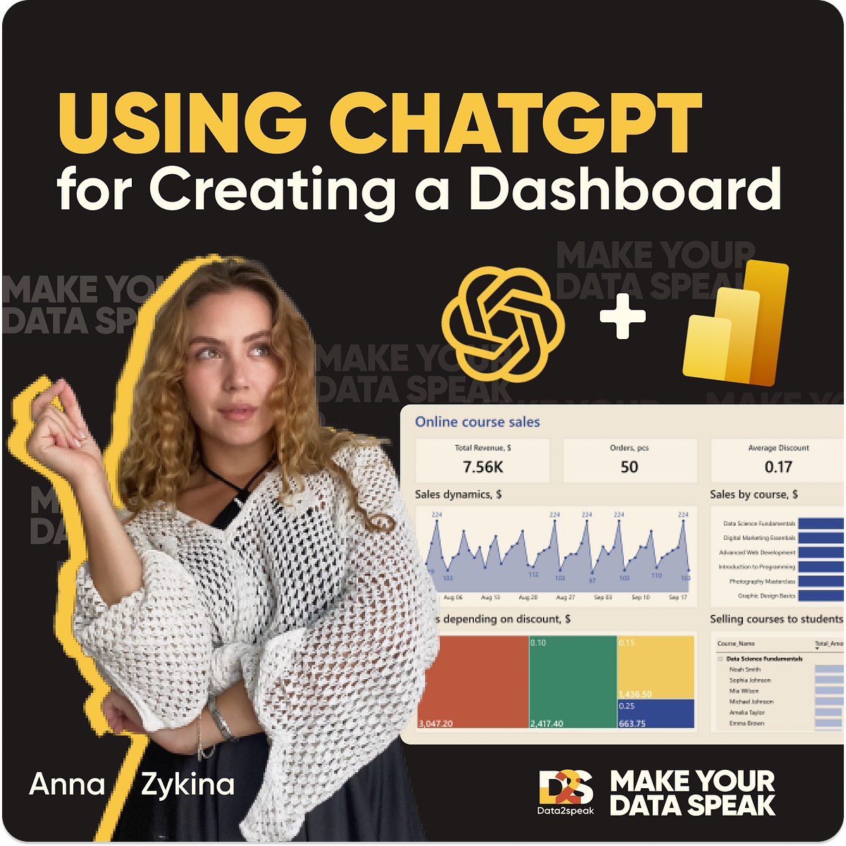 Creating a Dashboard Using ChatGPT | by Anna Zykina AI | Make Your Data ...