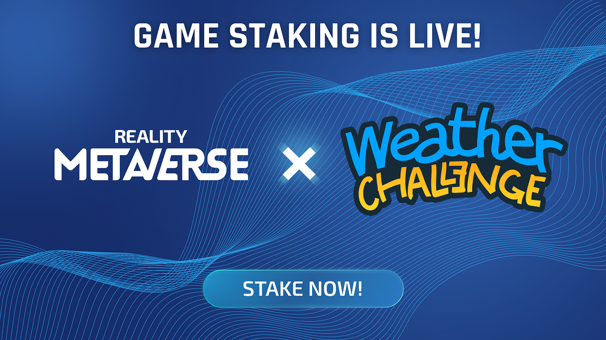Game Staking is Finally Here! Your Voice — Your Game! | by Reality ...