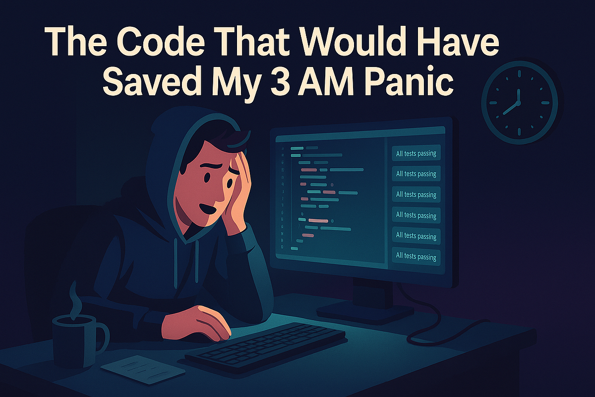 The Code That Would Have Saved My 3 AM Panic | by Zaid Alissa Almaliki ...