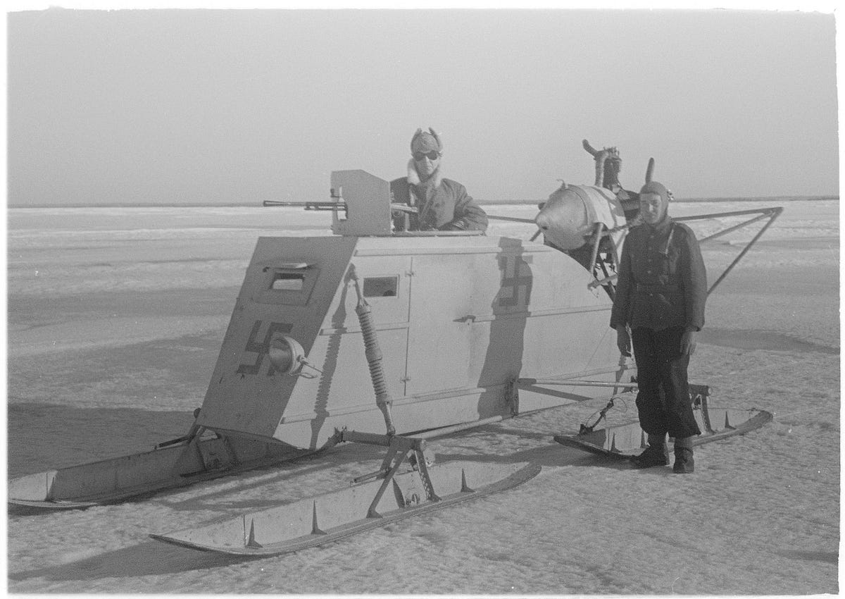 The Bizarre Armored Snowmobiles of the Winter War | by Grant Piper | Medium