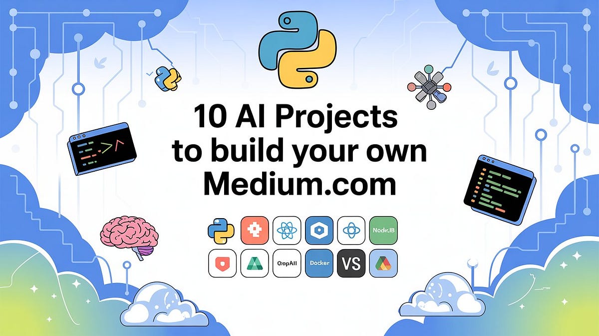 10 Must-Know AI Projects to Build Your Own Medium.com | by Ask With Ai ...