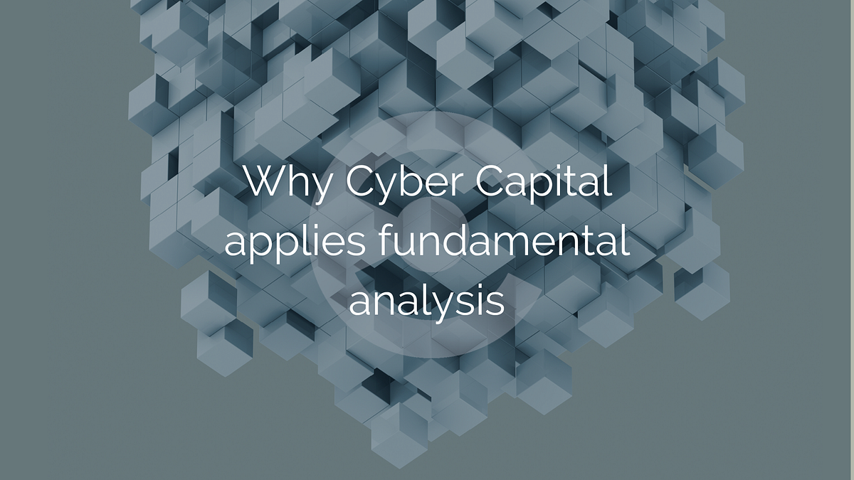 Why Cyber Capital applies fundamental analysis | by Stephan Brouwer | Cyber Capital | Medium