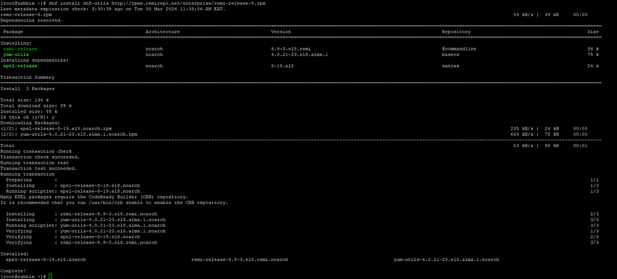 INSTALLATION OF ZABBIX MONITORING TOOL ON ALMA LINUX 8 or ALMA LINUX 9 STEP BY STEP | by Derrick ...