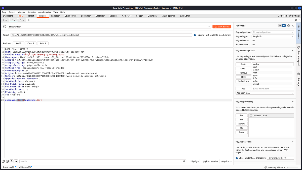 🧵 PortSwigger Web Security Academy — Lab Write‑Up 4 | by 0xM3d0din ...