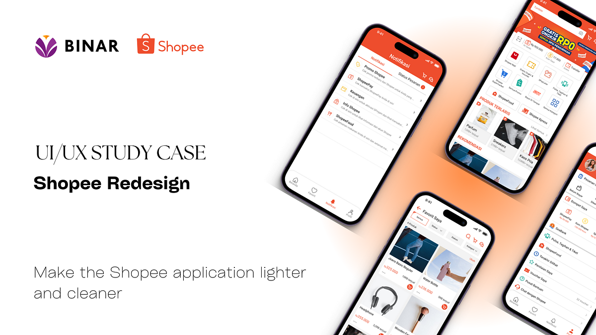 UI/UX Case Study — Shopee Redesign | by Adam Abdul Hakim | Medium