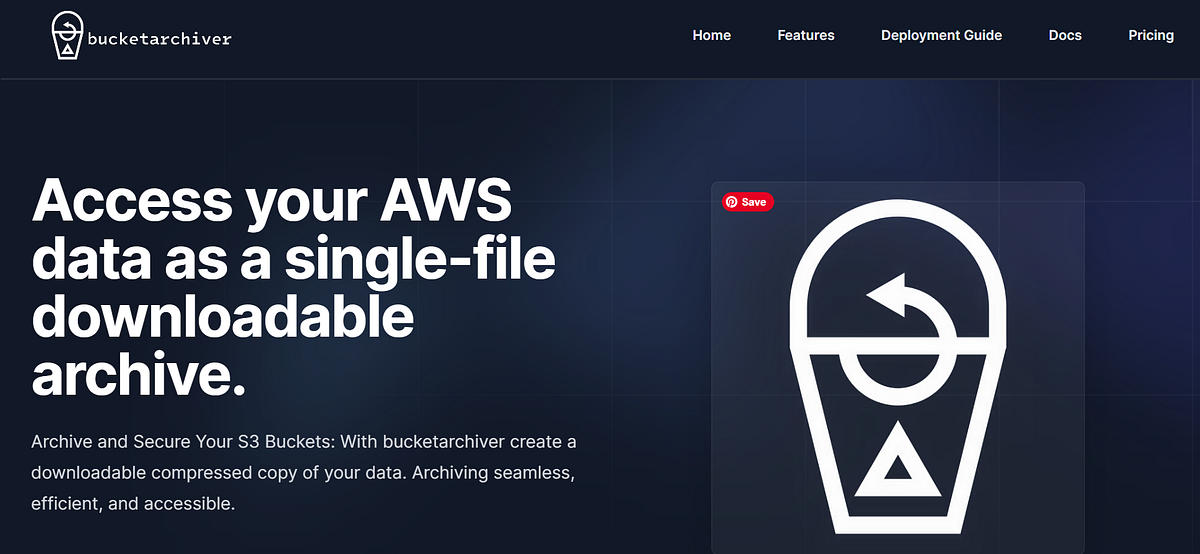 Access your AWS data as a single-file downloadable archive. - Kate Miller - Medium