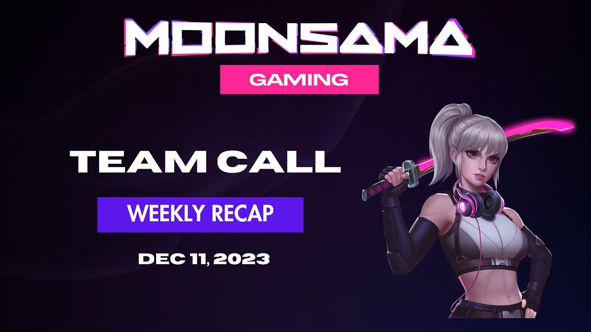 Moonsama Townhall Dec, 11, 2023. The TLDR: This week’s Townhall brought… | by Kyt | Medium