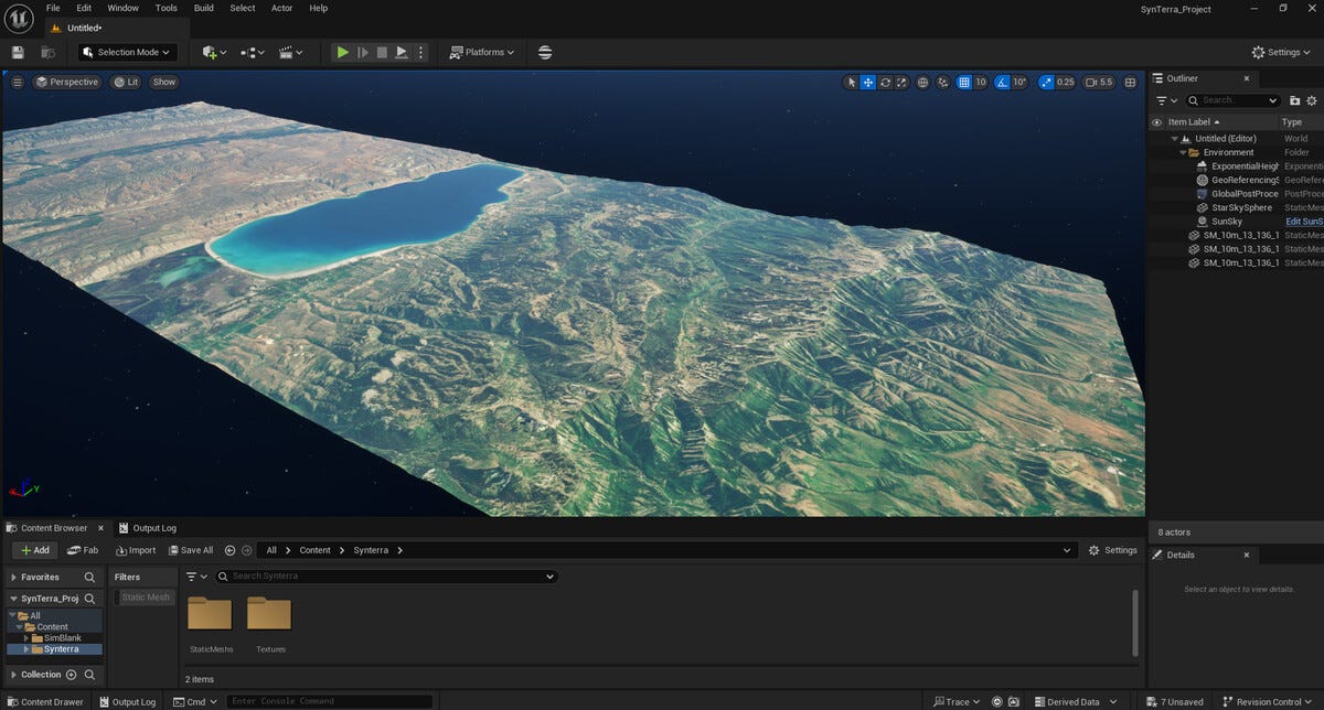 Generating Earth in Unreal Engine | by SynPlanet | Medium