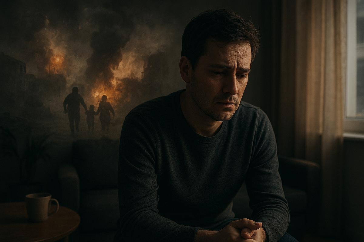 “Lost in a War You Never Saw: The Rise of Vicarious Trauma in Everyday Life” | by Huzaifa Awan ...
