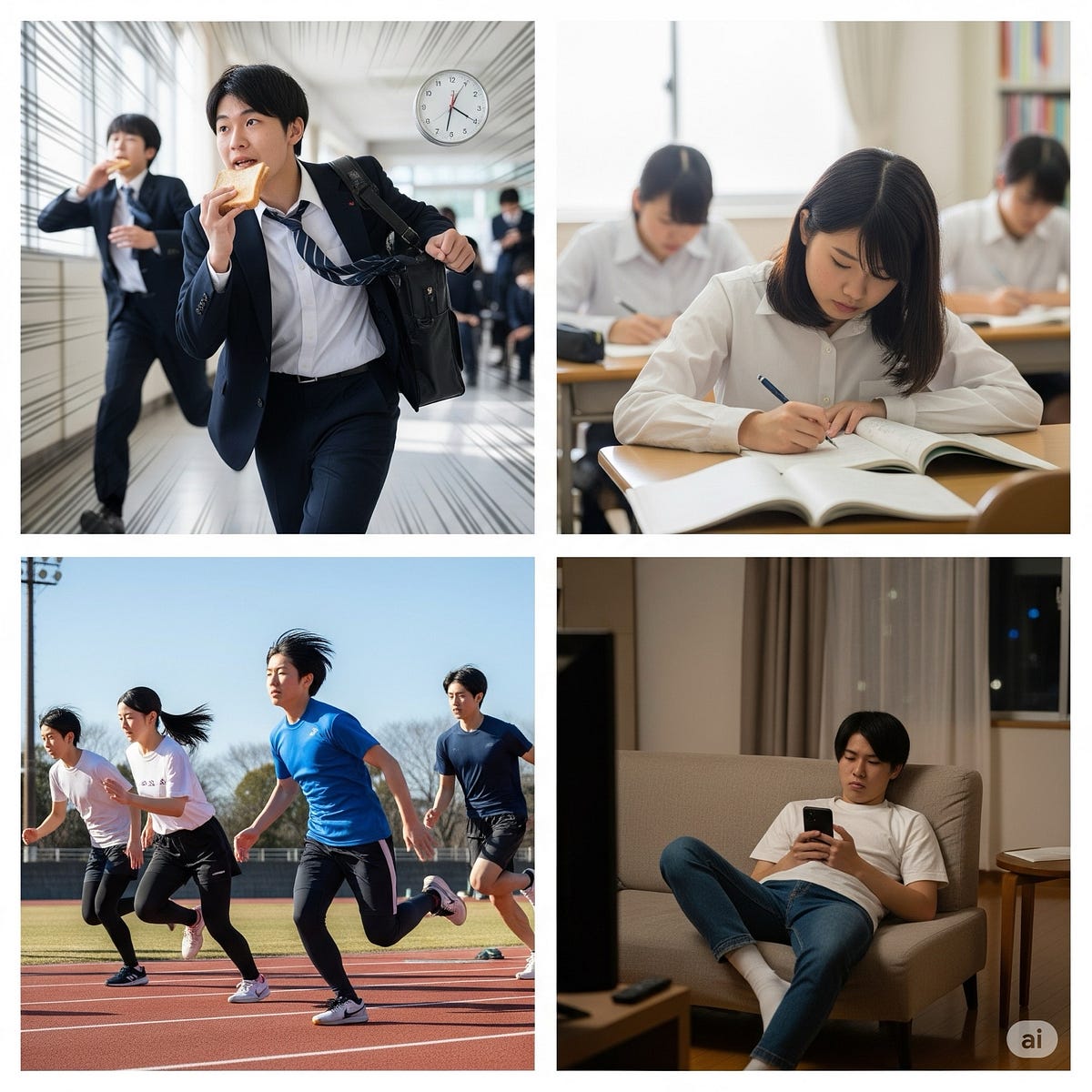 A Day in the Life of a Japanese High School Boy | by Ken.J | Medium