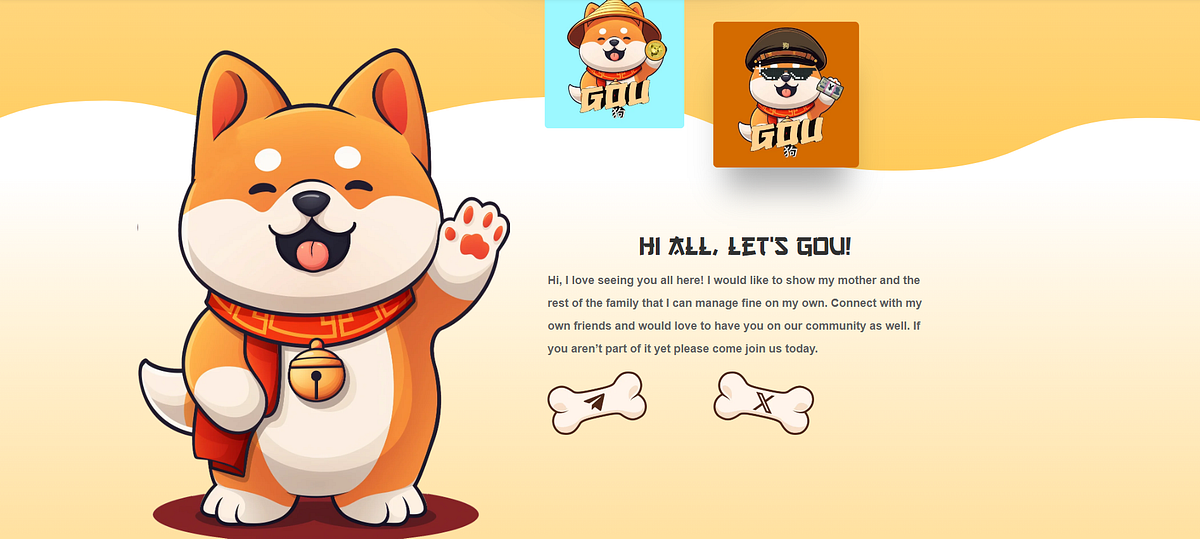 Introducing Gou: Baby Neiro’s Journey with the People. - Gou 狗 ...