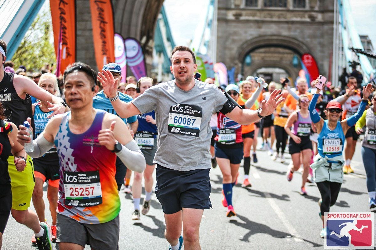 London Marathon Day. I was running late; caught up with last… | by ...