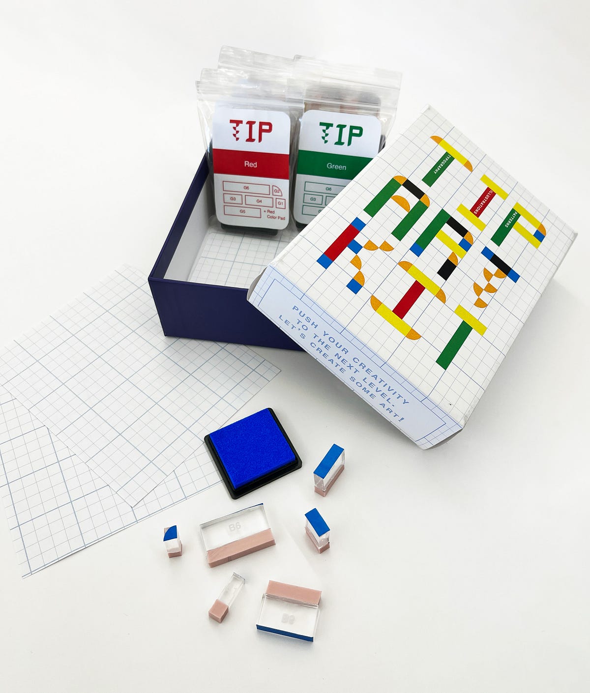 TIP Art Kit. Playful Design System | by Kristina Shumilina | Medium