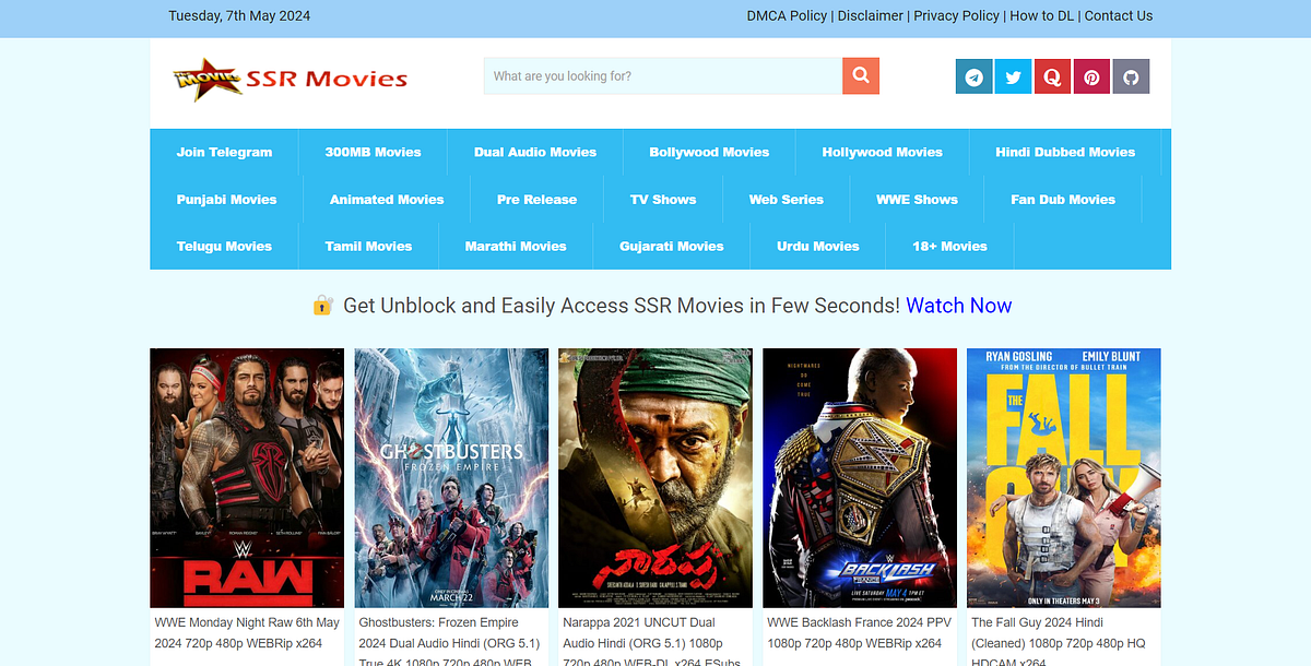 SSR Movies Download in Hindi English | by Ssrmovies | May, 2024 | Medium