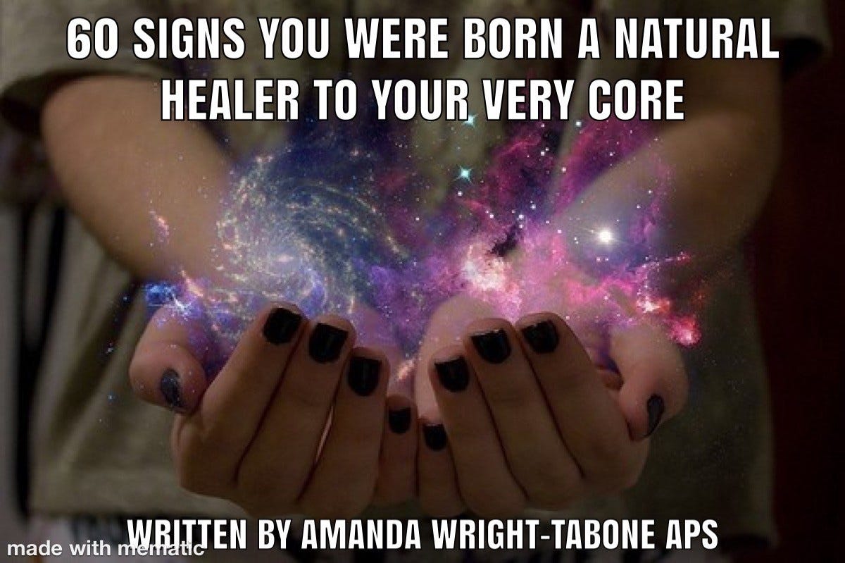 60 signs you were born a natural healer to your very core | by Amanda ...