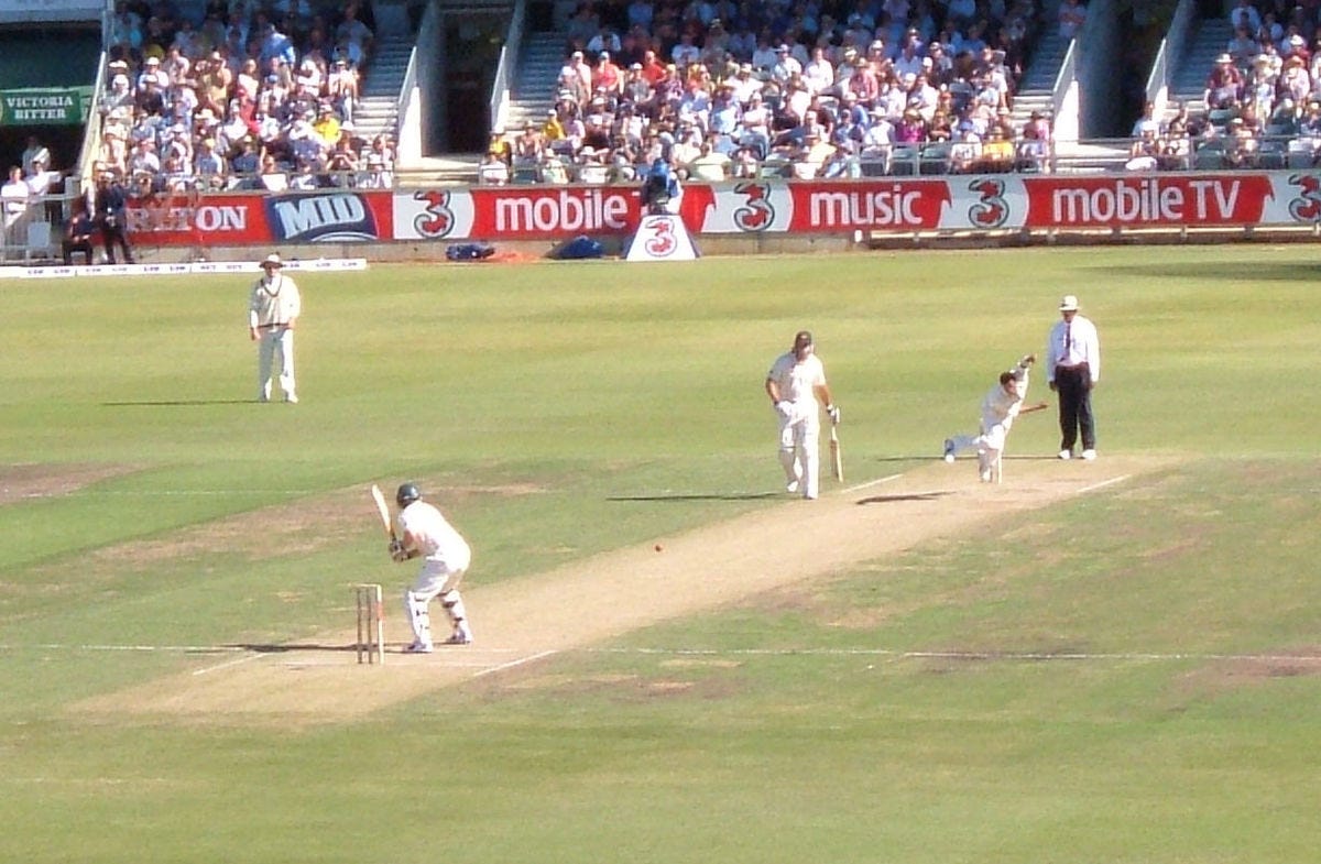 Cricket is an outdoor game. It is played with bat and ball. Cricket is ...