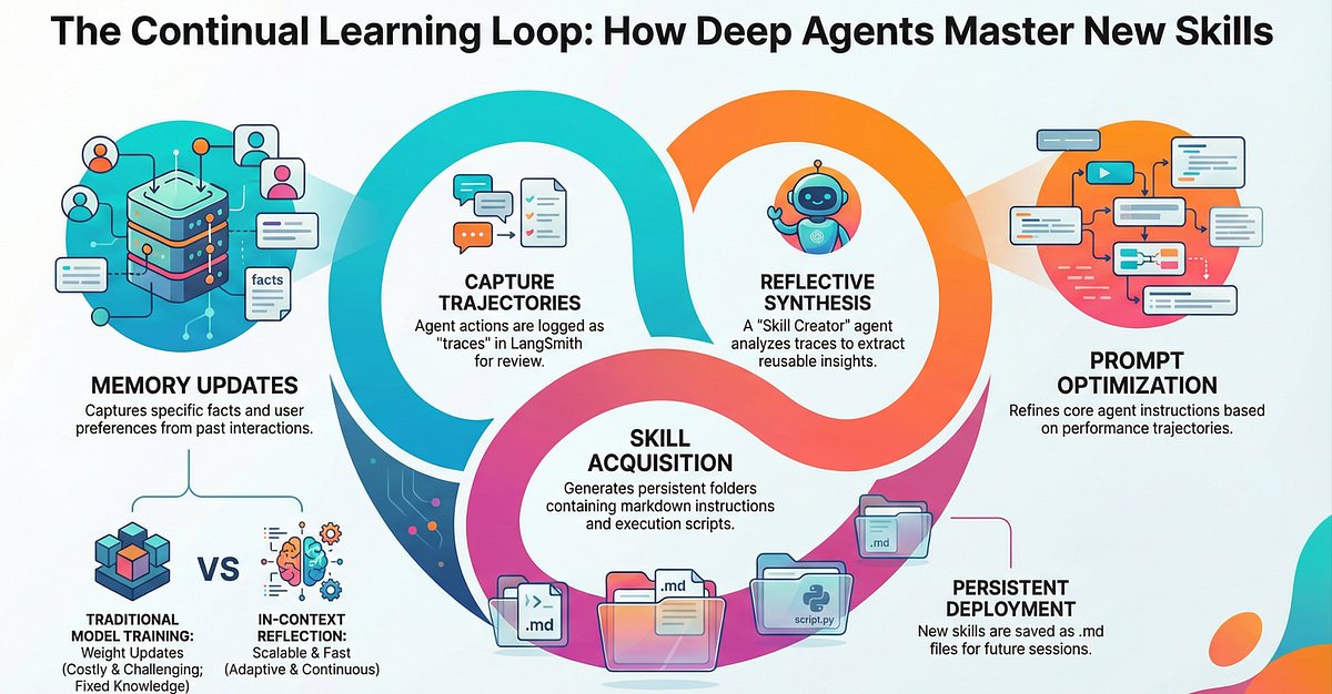 Implementing Continual Skill Learning with Deep Agents | by Plaban ...