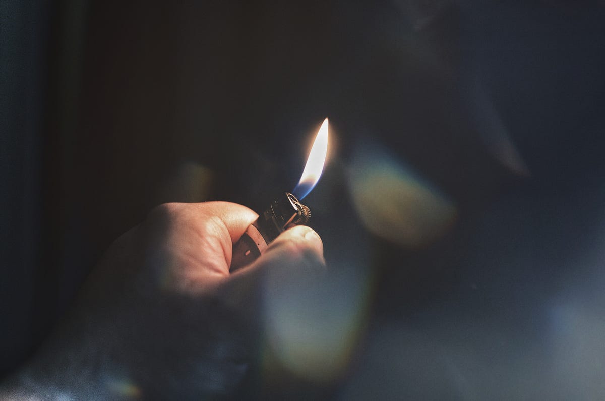 TO THE MAN FLICKING HIS LIGHTER NEXT TO ME IN THE SUBWAY STATION | by ...
