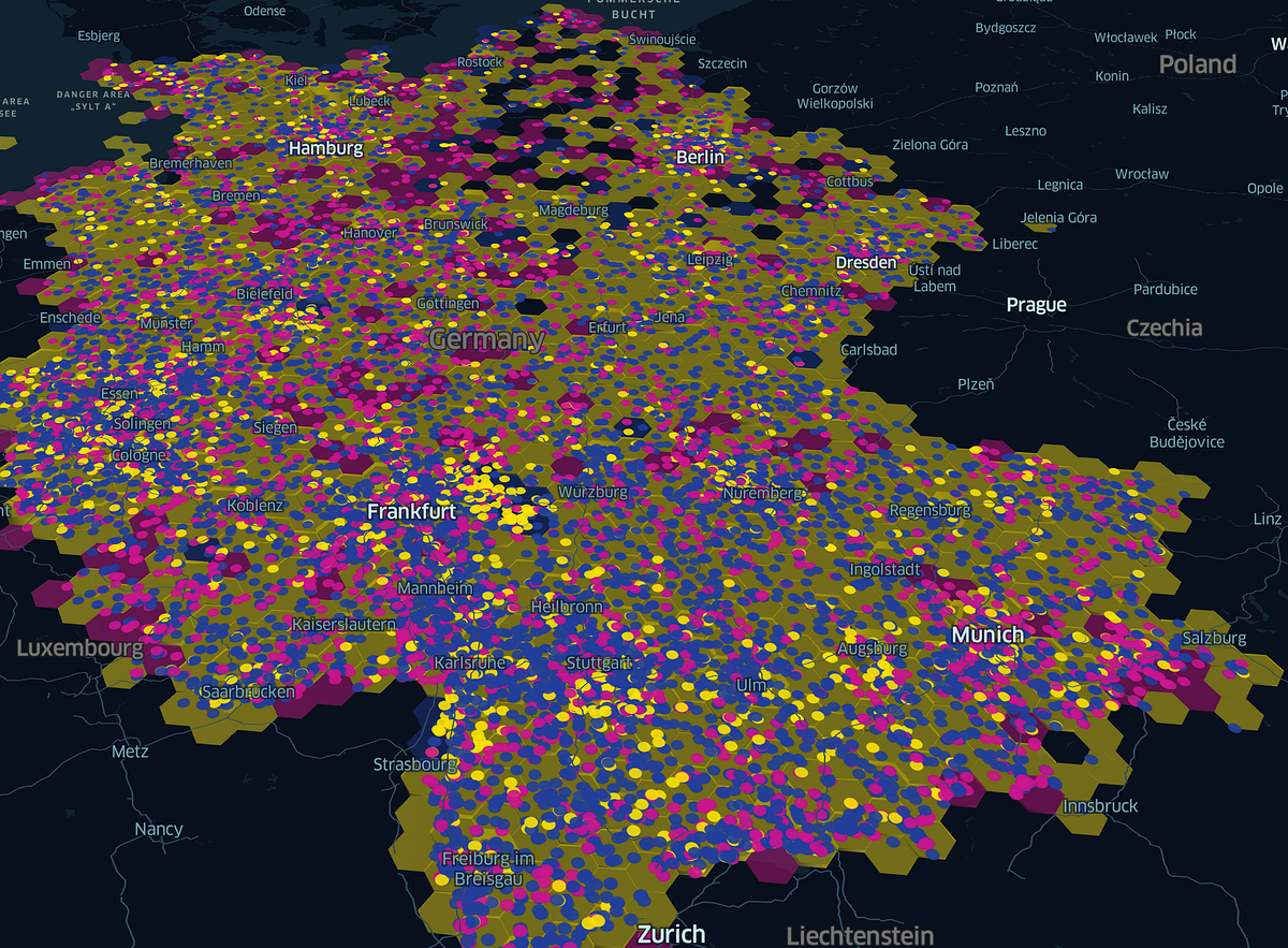 The most complete map of charging stations | by Lars Haferkamp ...