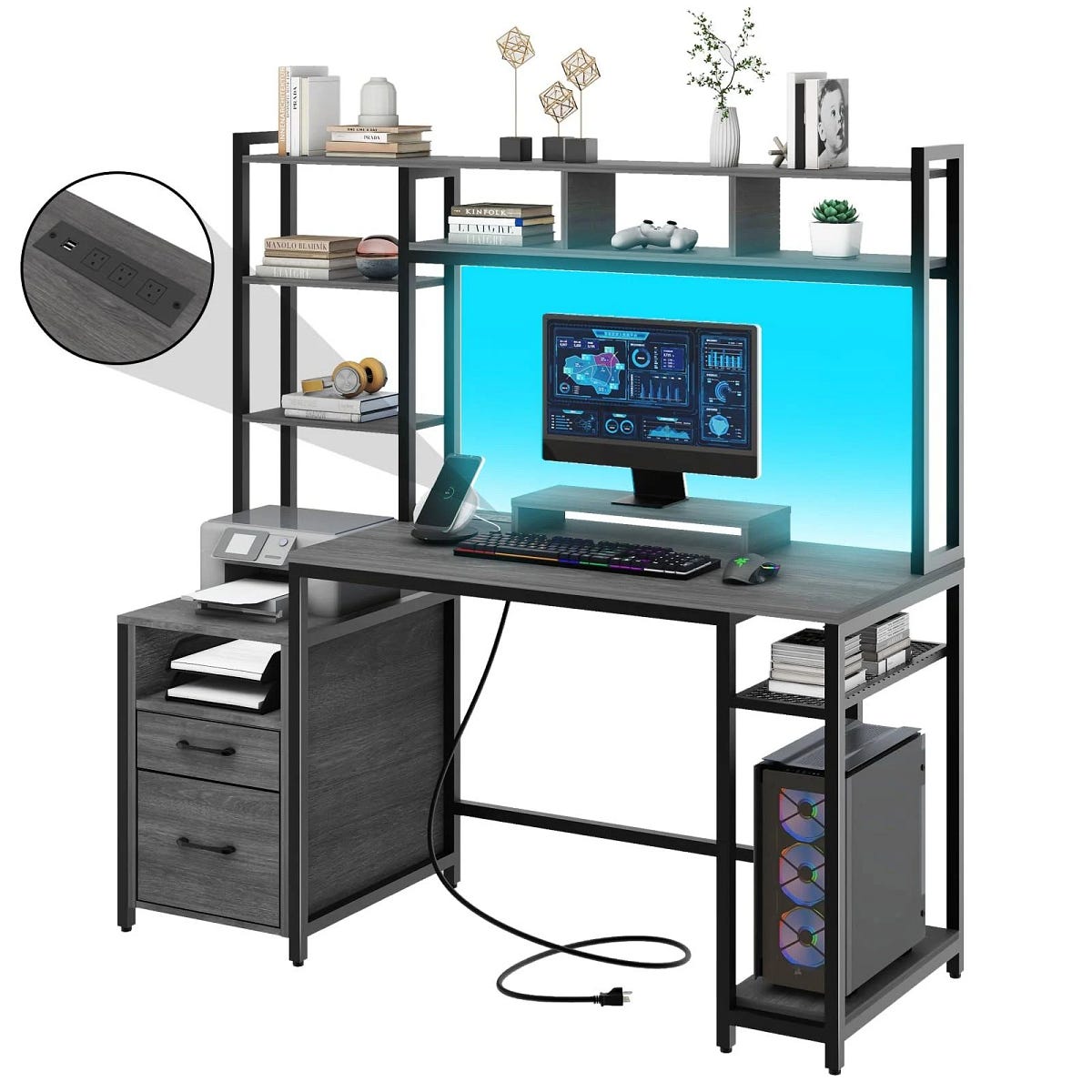 Desks with storage. Welcome to our curated collection of… | by Bethany ...