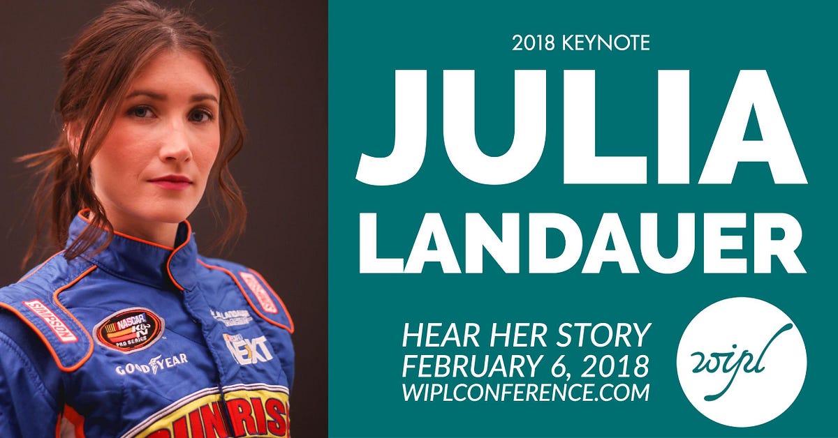 Her Story of STEM success and winning NASCAR races: Julia Landauer | by ...