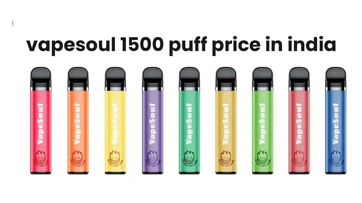 Vapesoul 1500 Puff Price In India - Vapestreet - Medium
