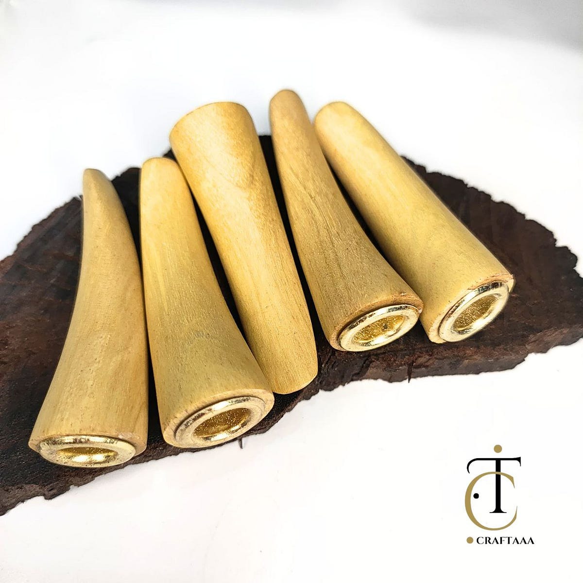 Once Mini Pipa Pipo Cangklong Bahan Kayu Kemuning Gading - Craftaaa ...