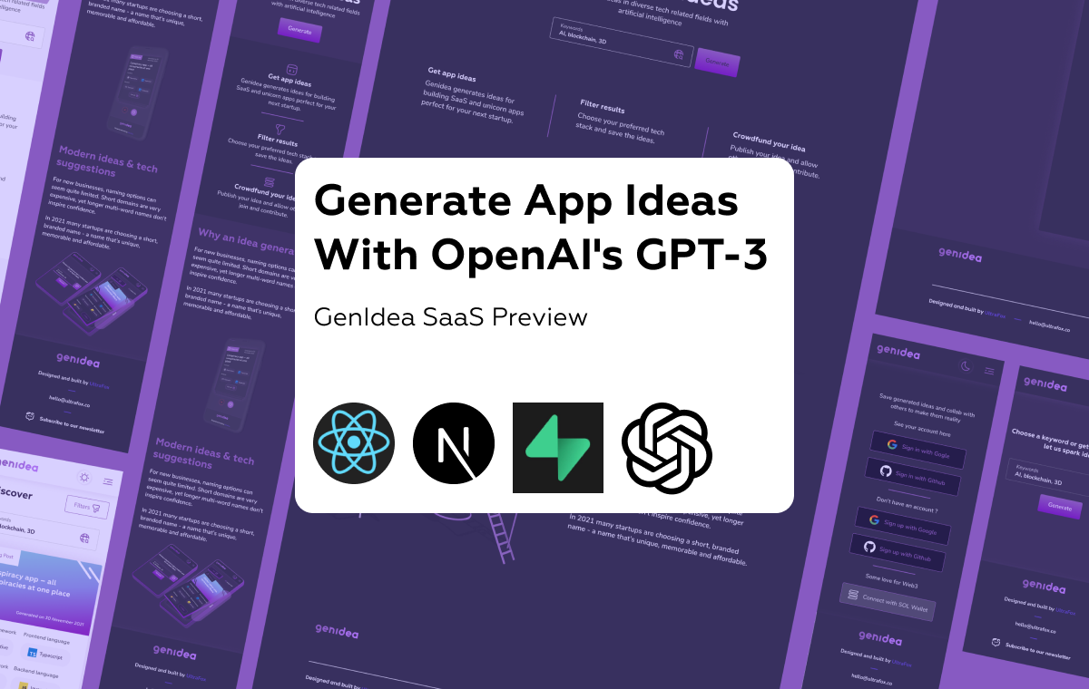 Generate App Ideas With OpenAI’s GPT-3 | by Alex Streza | JavaScript in ...