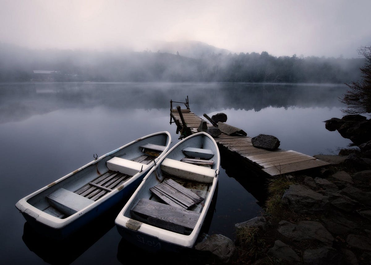 The Black River - Blue Insights - Medium