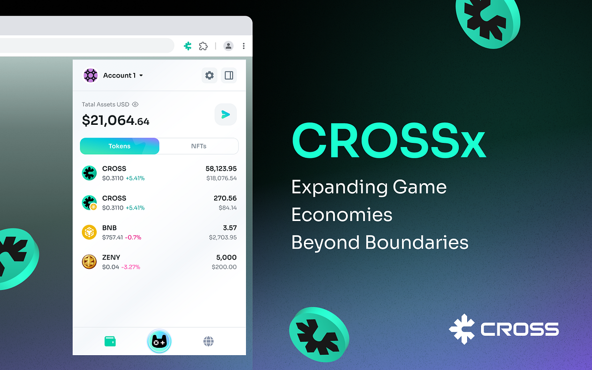 The CROSSx Browser Extension. Install the CROSSx extension in your… | by NEXUS | Nov, 2025 ...