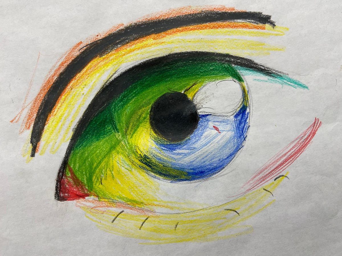Smiling, Eyes Seeking - Ryan Finley - Medium