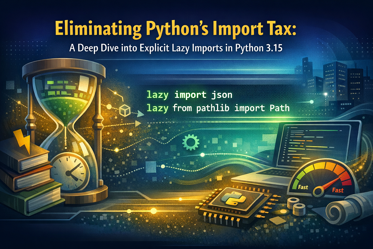 Eliminating Python’s Import Tax: A Deep Dive into Explicit Lazy Imports ...