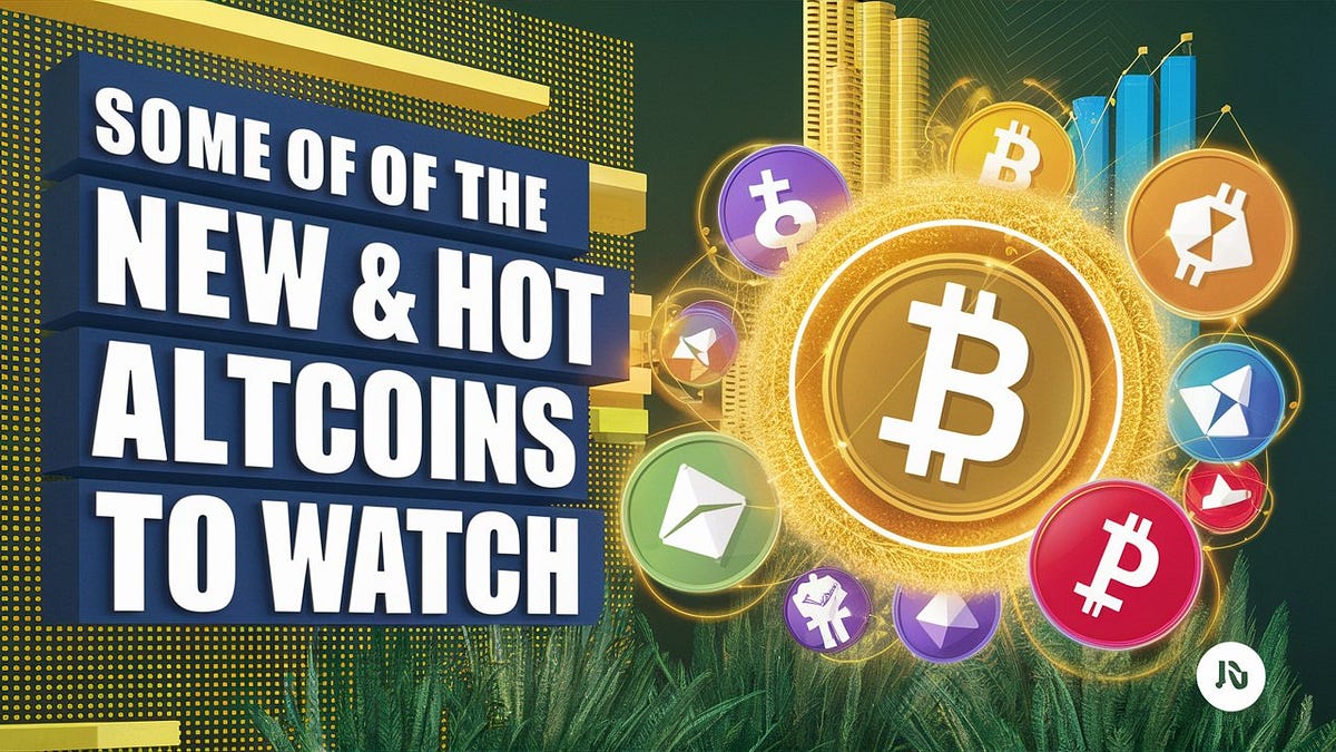 Some of The New & Hot Altcoins to Watch | by crypto_reader | Medium