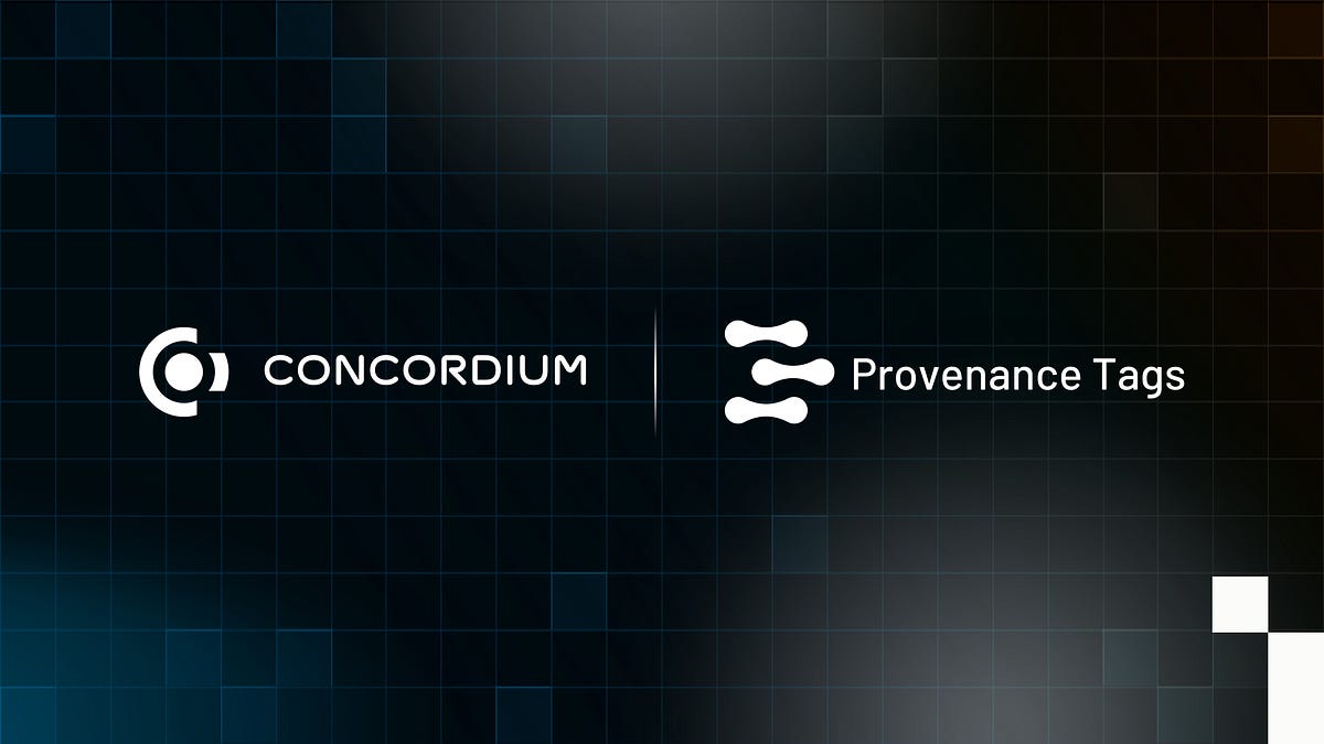 Provenance Tags integrates with Concordium blockchain to offer a Track ...
