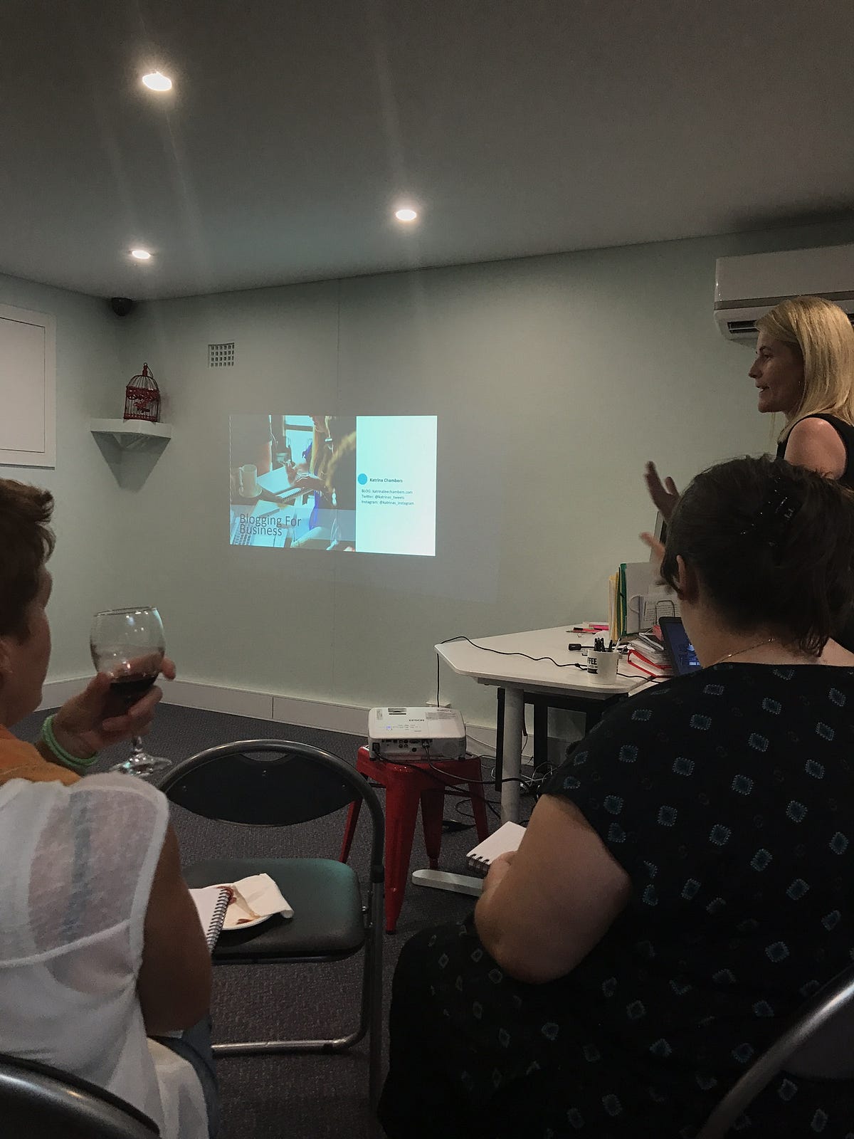 5 Things I learnt at Blogging for Business — Presented by Katrina ...