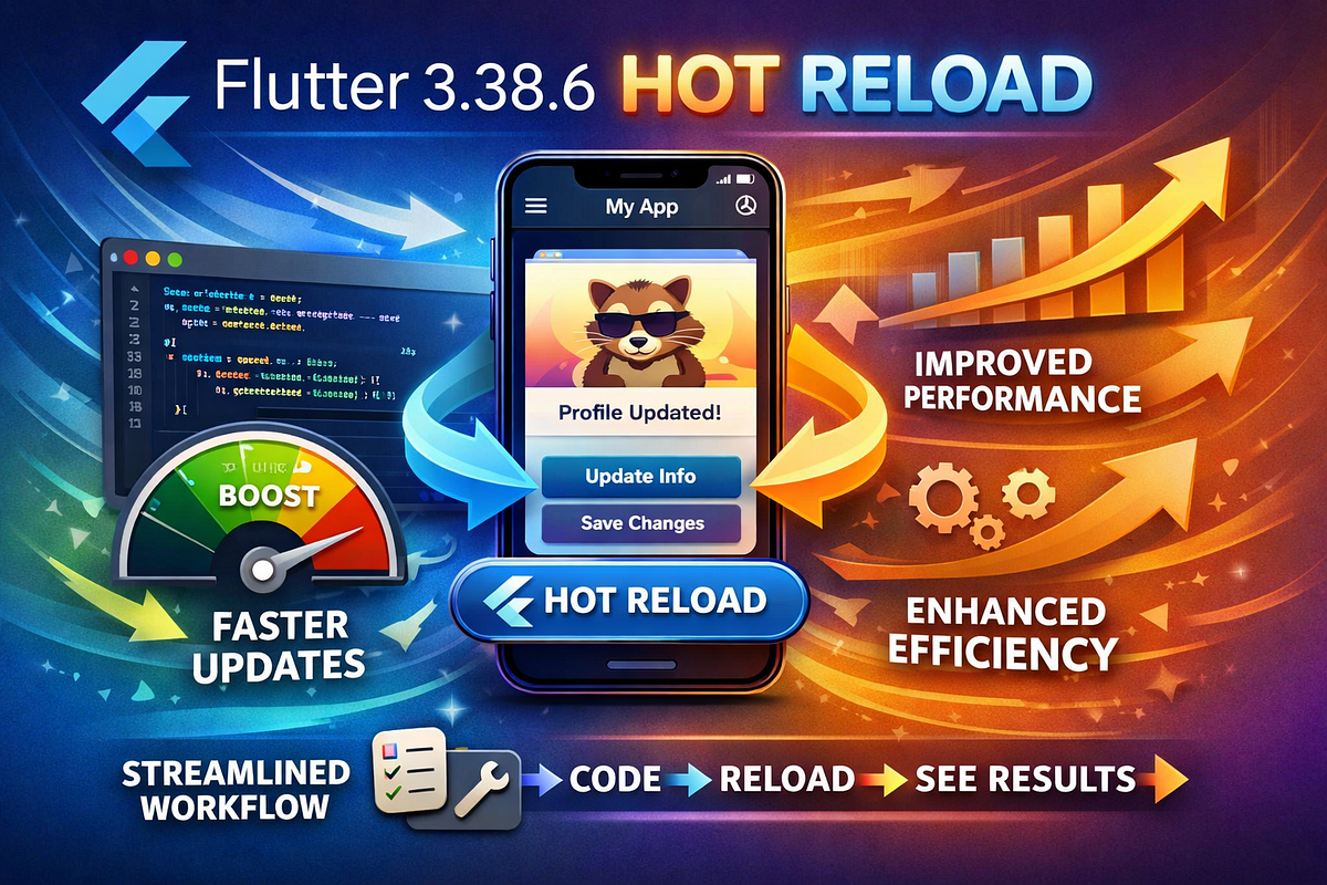 Hot Reload & Hot Restart Changes in Flutter 3.38.6: 40% Faster ...