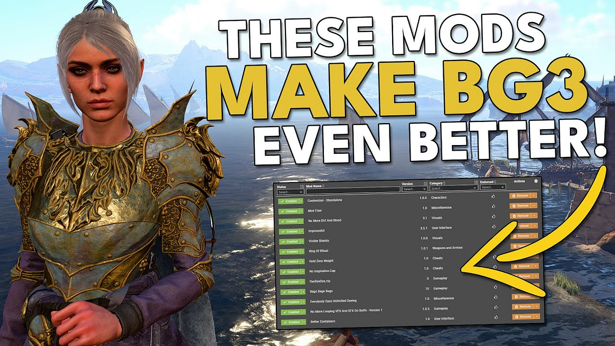 BG3; modding the game.. In the tradition of these games, Larian… | by ...